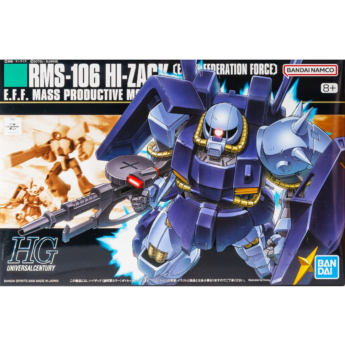 HG 1/144 Hi-Zack (Earth Federation) – Neboy's Plamo Kits
