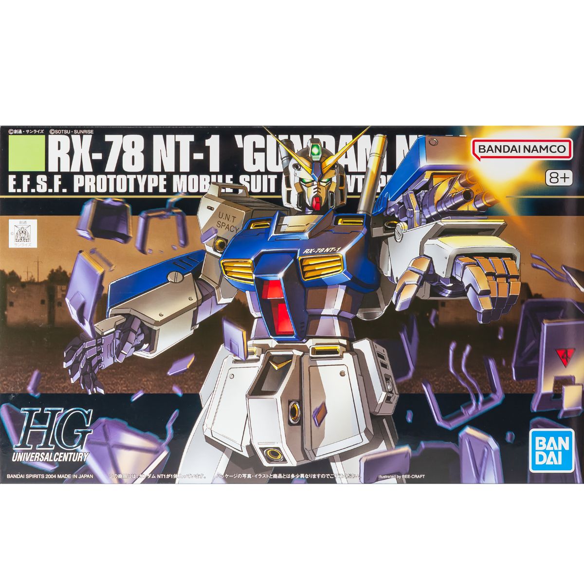 HG 1/144 Gundam NT-1 Alex – Neboy's Plamo Kits