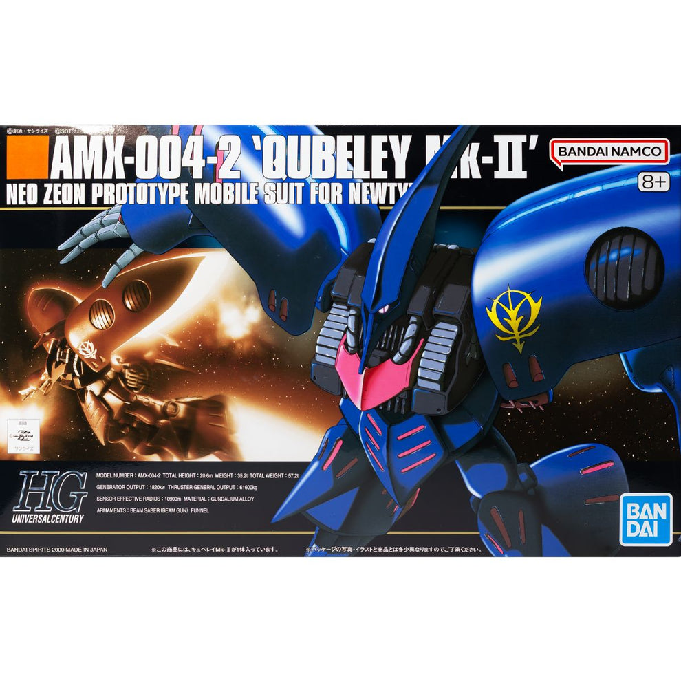 HG 1/144 Qubeley Mk-II – Neboy's Plamo Kits