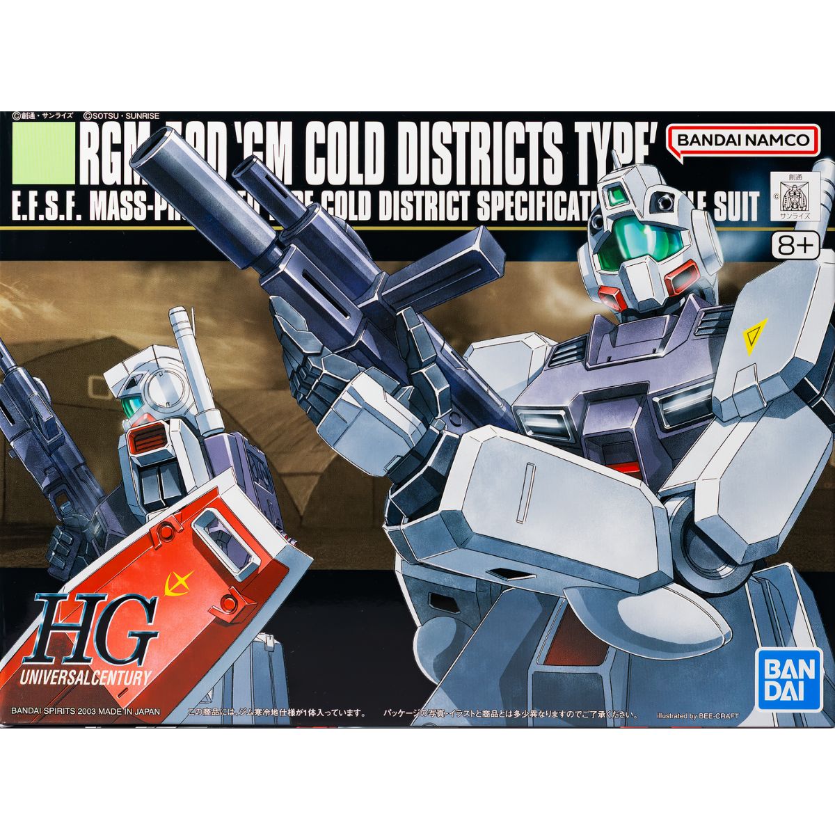 HG 1/144 RGM-79D GM Cold District Type – Neboy's Plamo Kits